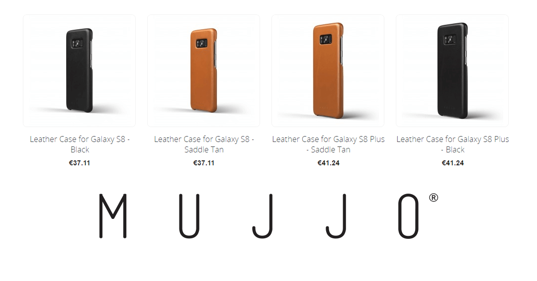 MUJJO Luxury leather case design with its sleek beauty coming to the S8 ...