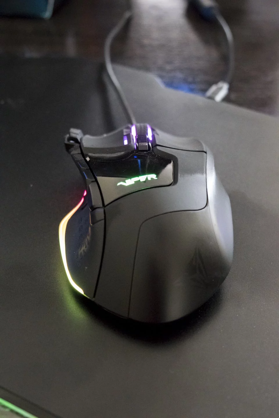 Viper Gaming V570 Blackout Edition & RGB Mousepad UNBOXING!