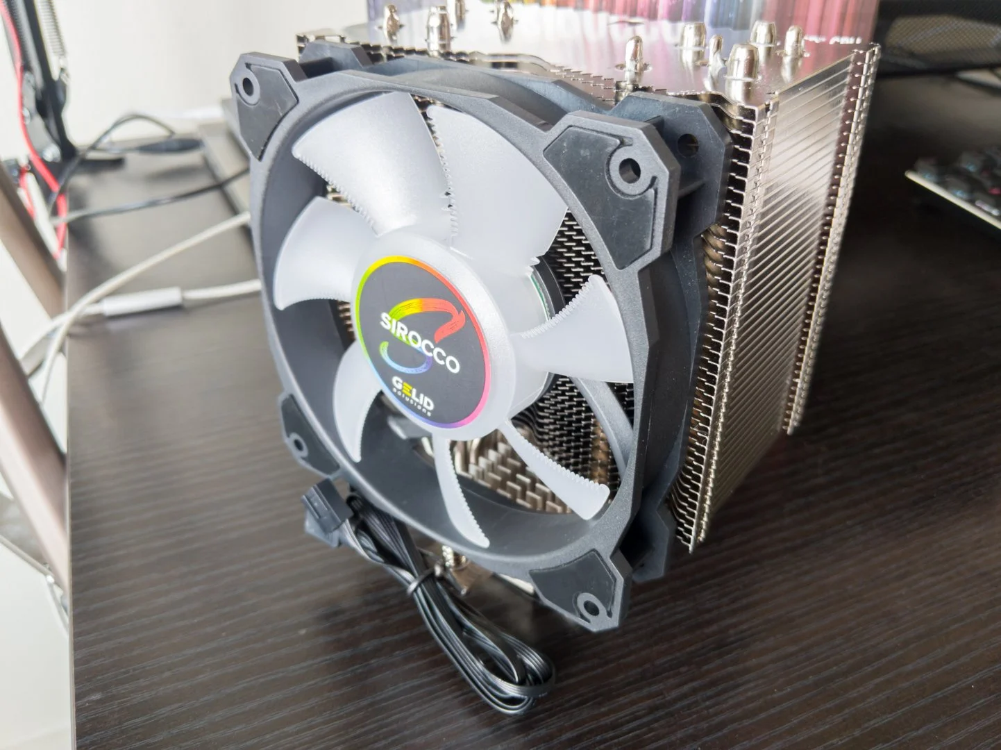 1 x CPU Cooler GELID Sirocco keeps its cool factor!