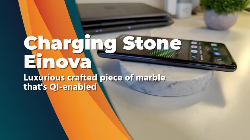 Practicality or Novelty? Charging Stone - Wireless Fast Charging by Einova