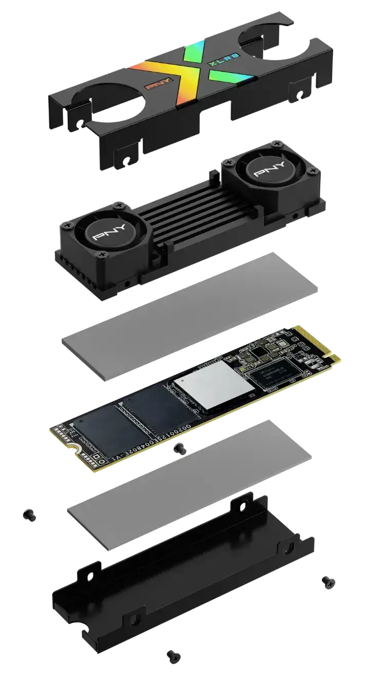 PNY CS3150 XLR8 1TB RGB Gen5 SSD: Unleash Your System's True Potential