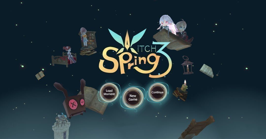 Magic, witchcraft, fantasy realm, WitchSpring 3